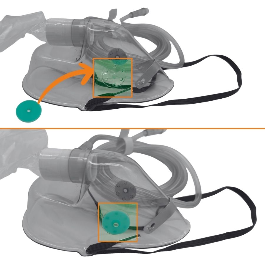 Masque mhc haute concentration - Masque oxygène haute concentration - SMSP
